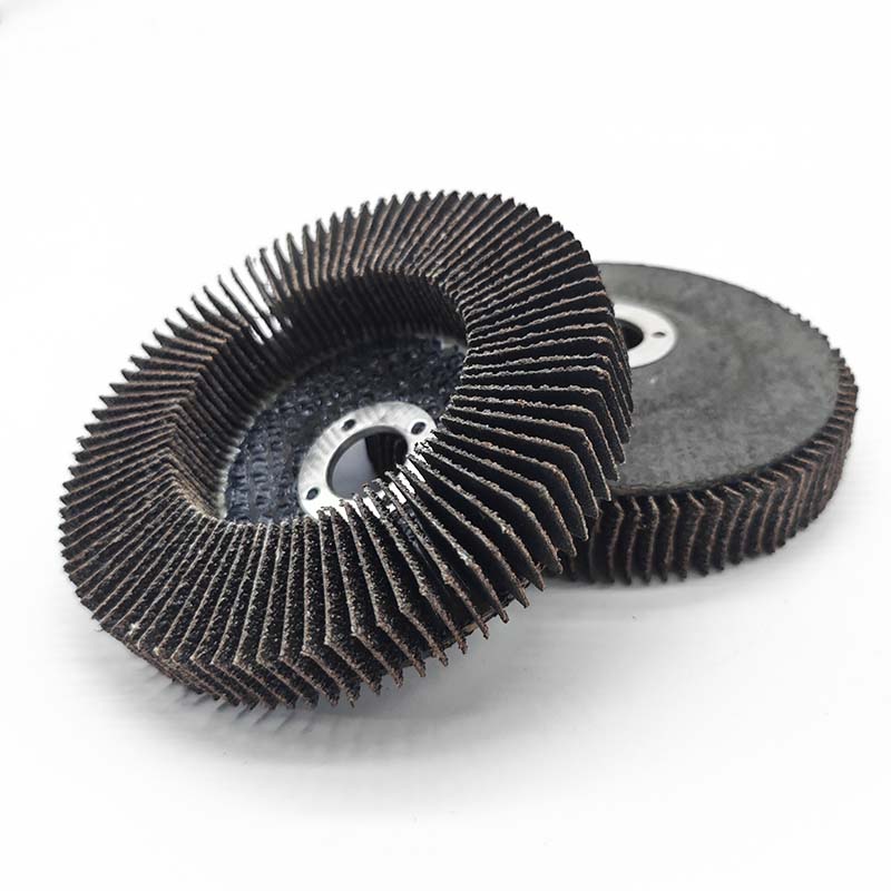 4” Calcined Abrasive Vertical Flap Disc - GOLDEN SUN