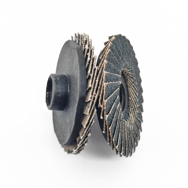 2” Quick Change Zirconia Abrasive Flap Disc With R-Type Back (Mini Flap ...