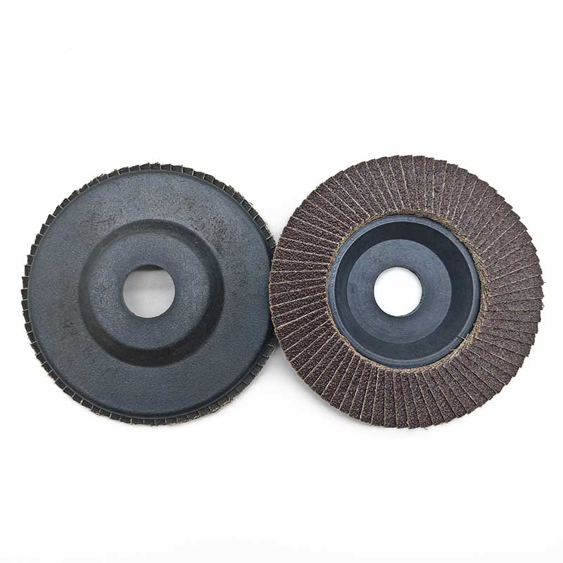 T27 Calcined Abrasive Flap Disc With Nylon Plastic Backing - GOLDEN SUN