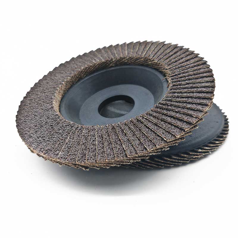 T27 Calcined Abrasive Flap Disc With Nylon Plastic Backing - GOLDEN SUN