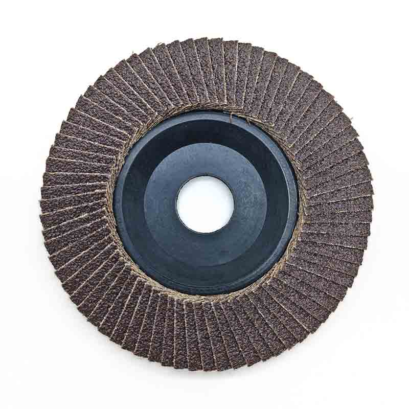 T27 Calcined Abrasive Flap Disc With Nylon Plastic Backing - GOLDEN SUN