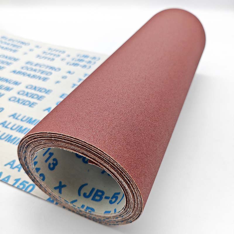 JB-5 Flexible Aluminum Oxide Abrasive Sanding Cloth Roll For Hand Use ...